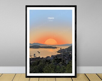 Oban Art - Etsy