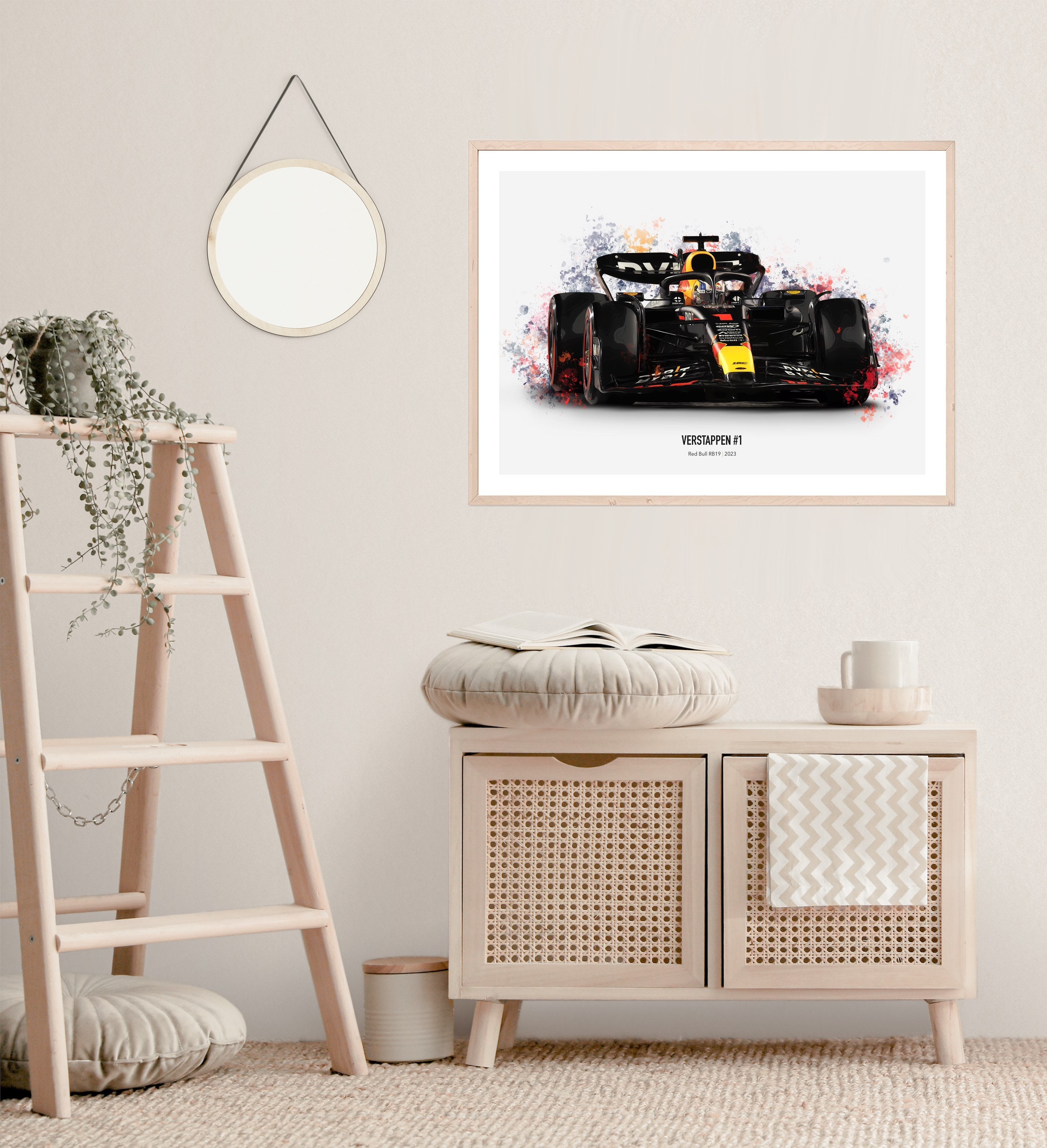 2023 Stampa poster Ver stappen Red Bull F1, poster Formula 1, poster ...