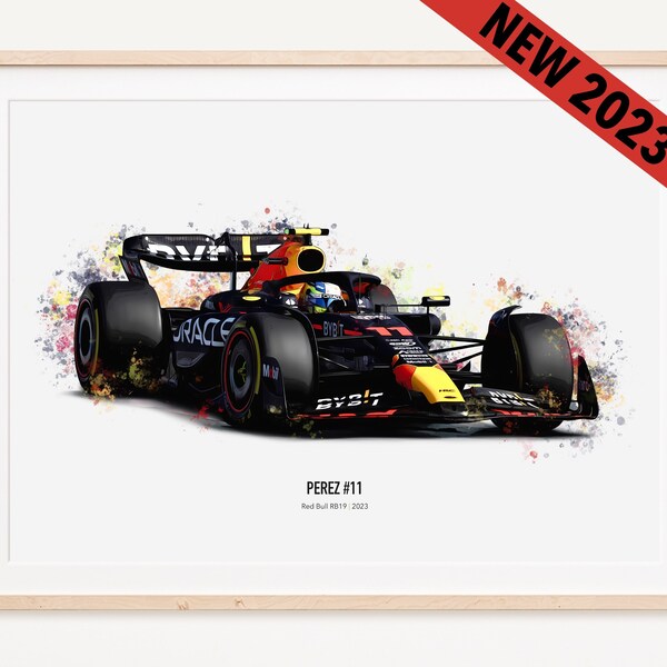 Red Bull F1 Poster - Etsy
