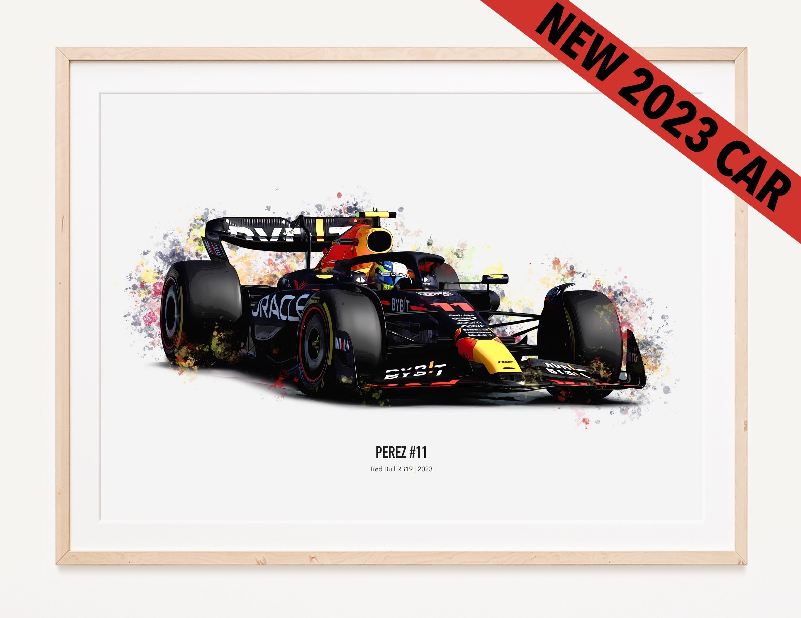 2023 Perez Red Bull F1 Poster Print Formula 1 Poster Sergio - Etsy UK