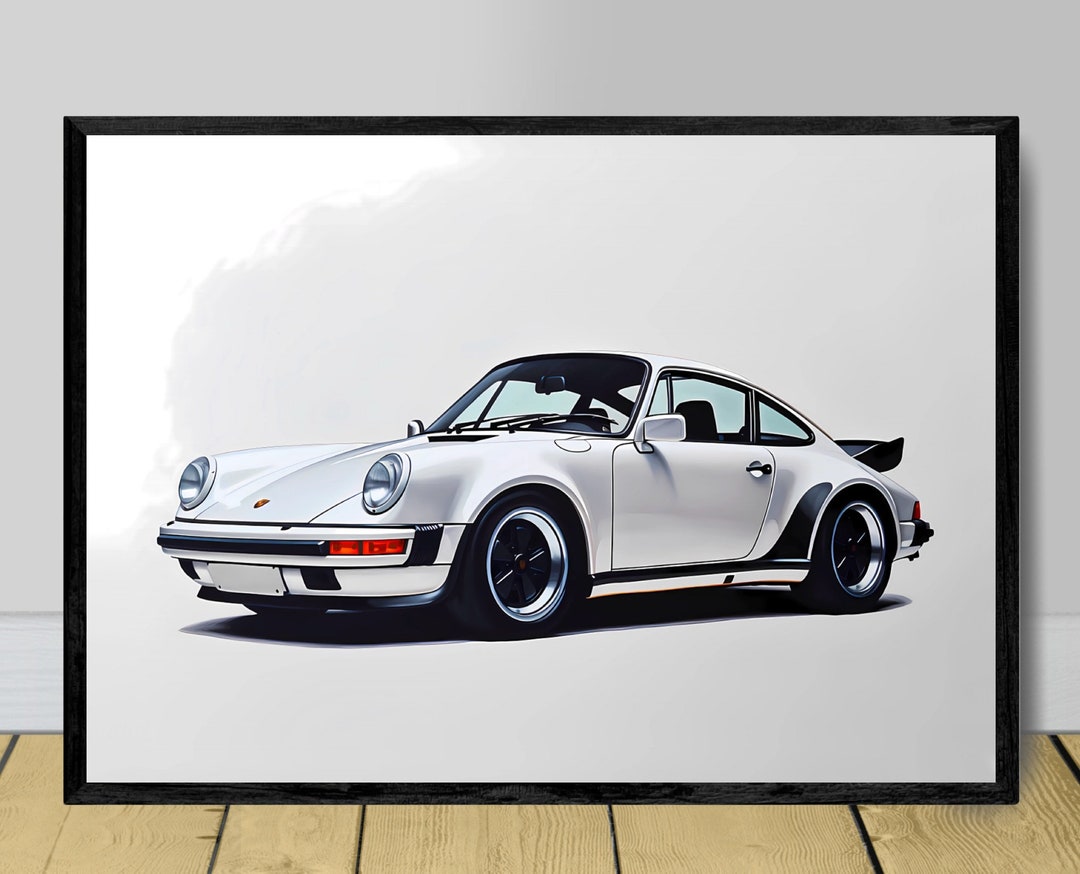 Classic Porsche 911 Poster Print, Porsche Poster, 911 Print, Car Poster ...