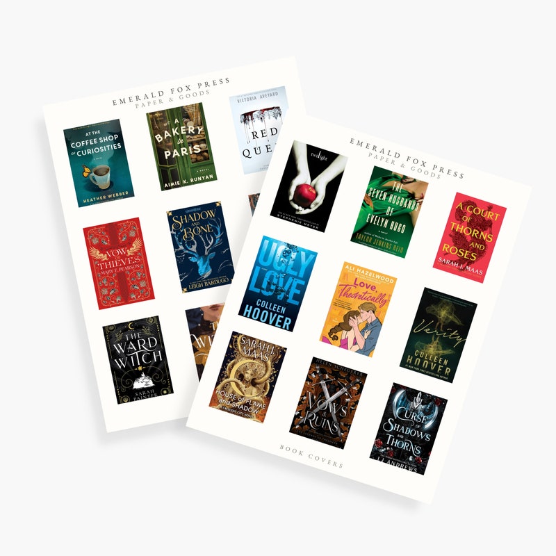 Book Stickers - Etsy