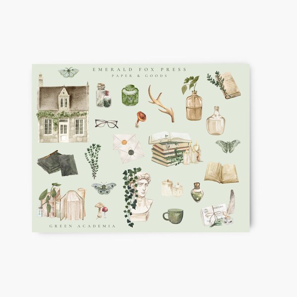 Dark Academia Stickers - Etsy