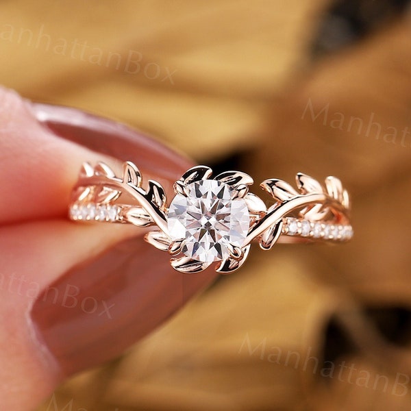 Gold Nature Ring - Etsy