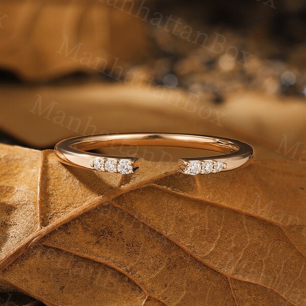 Diamond Open Band - Etsy