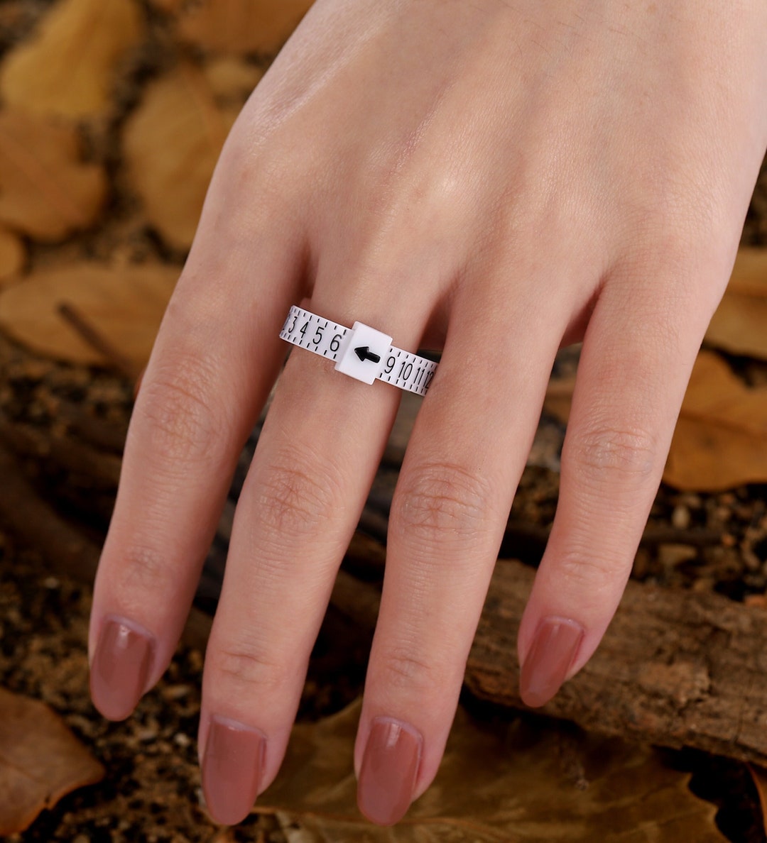 Ring Sizer - Adjustable Ring Sizer - Standard Sizing Tool in Full and ...