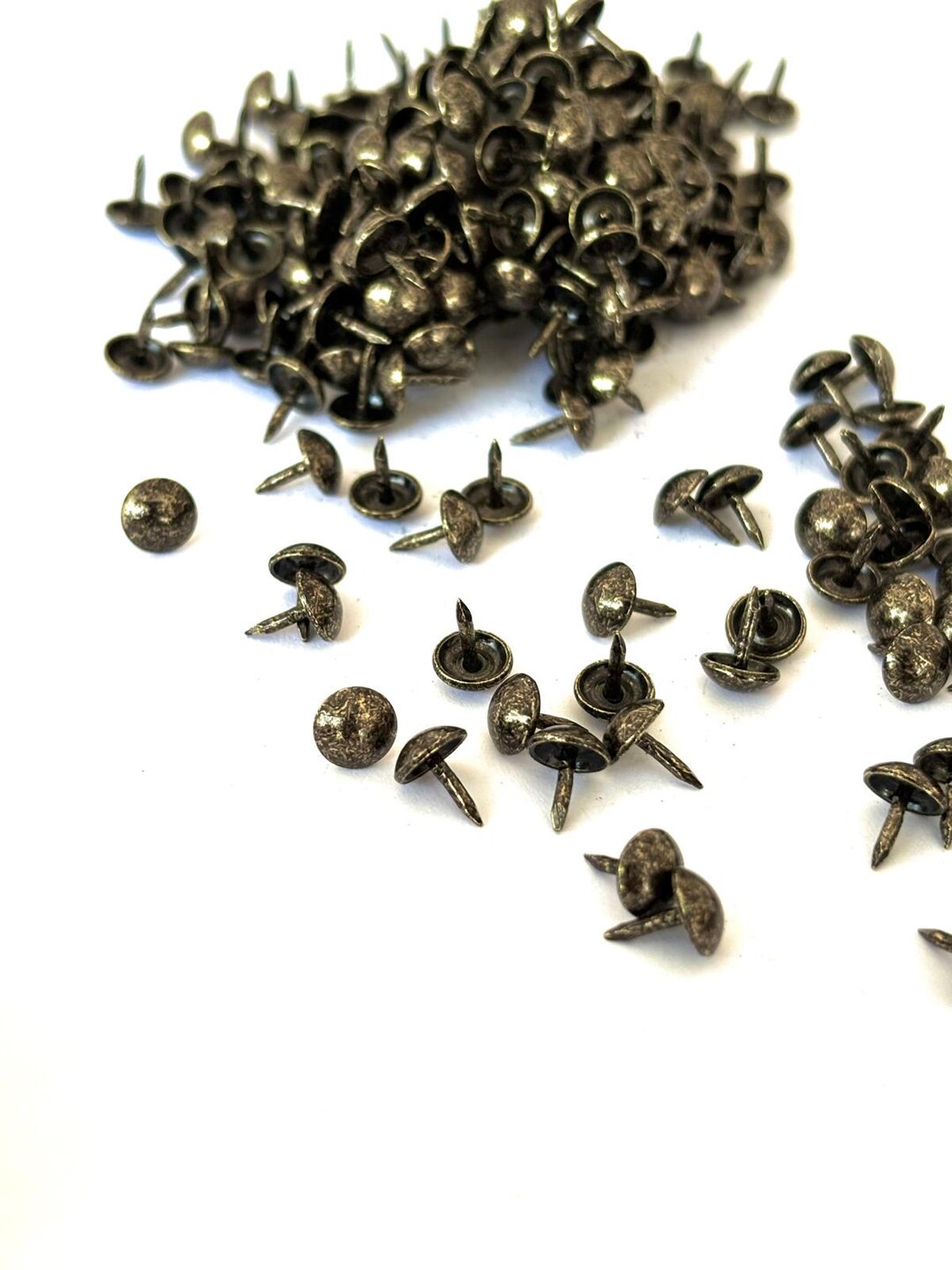 Mini Iron Push Pins Joining Parts Decorative Nails Pin 6,5 Mm Round ...