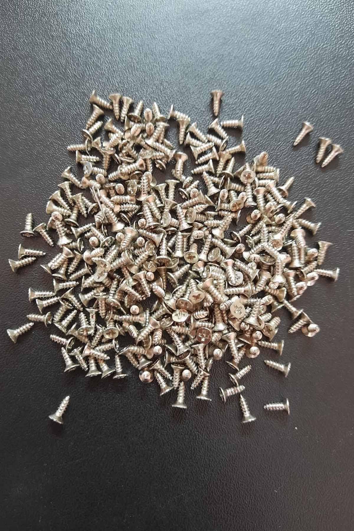 Mini Wood Screw 100 Pcs Hobby and Model Joining Screws for Hinge Lock ...