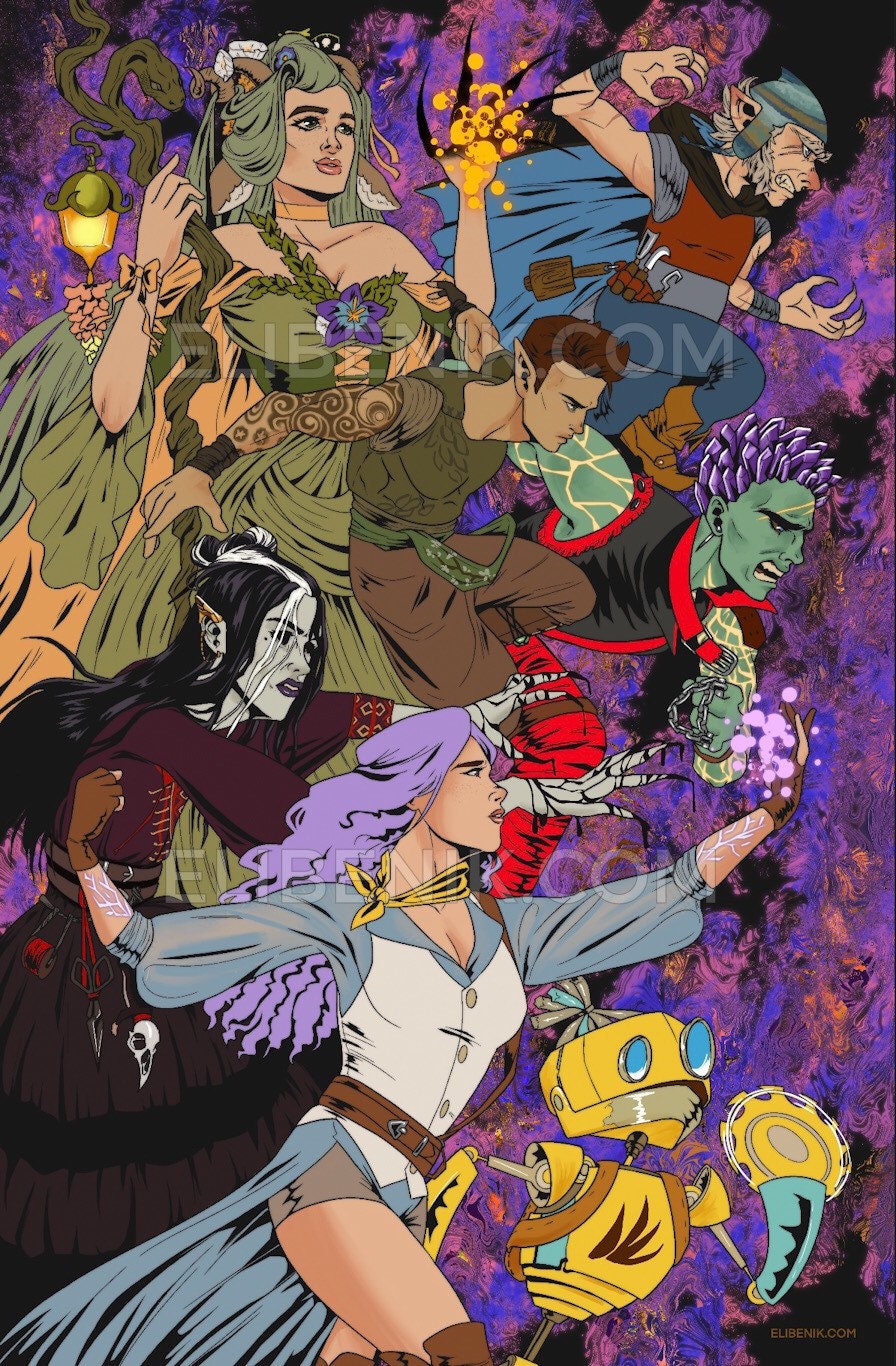 Critical Role Campaign 3 Group Bells Hells Large Limited - Etsy