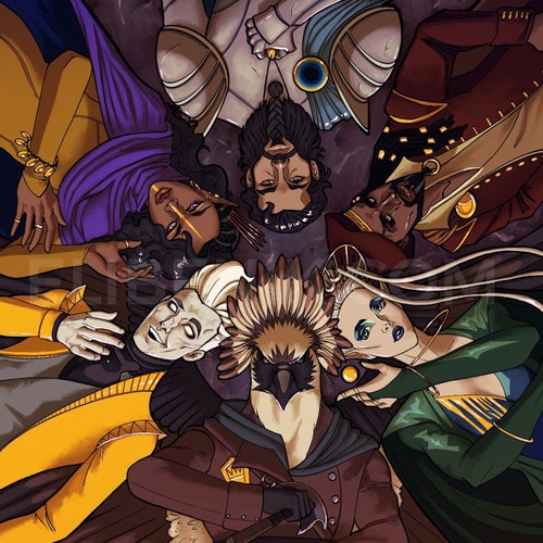 Critical Role Calamity Exandria Unlimited Ring of Brass Group - Etsy