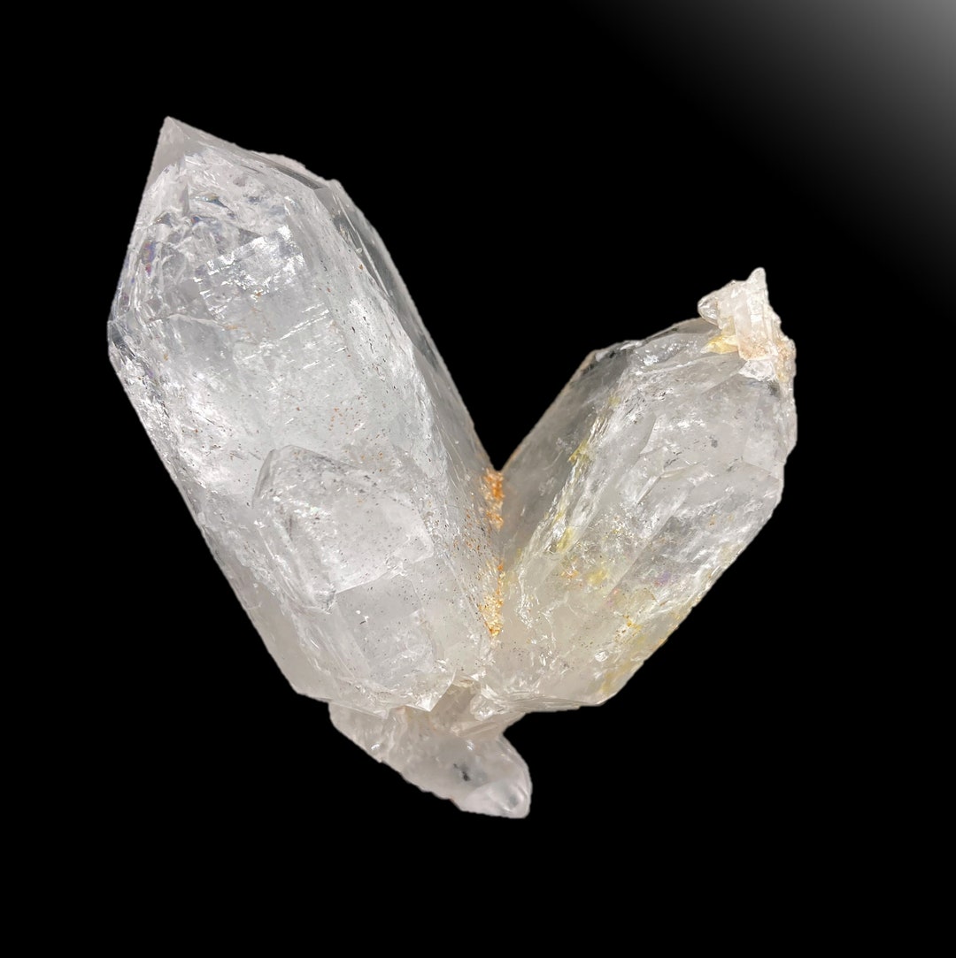 Translucent Quartz Crystals V Twin Shape , Zhob Balochistan Region ...