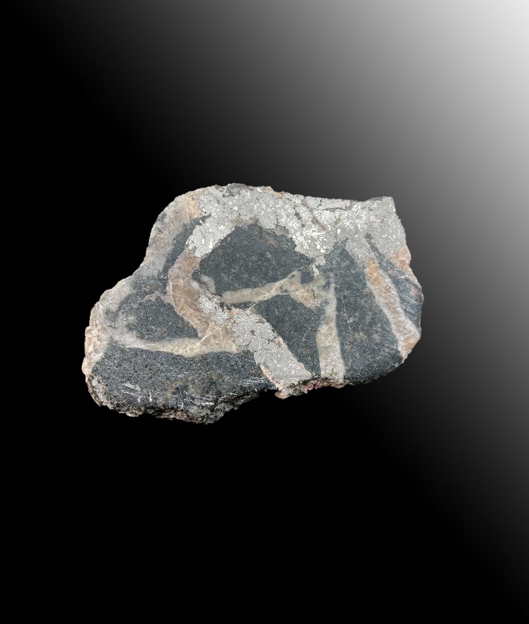 Rich Silver Ore Siscoe Mine, Nicol Township, Gowganda Ontario, 9cm ...