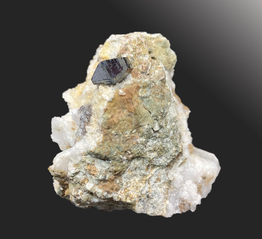 Anatase Crystal on Matrix, With Quartz and Albite, Kharan District ...