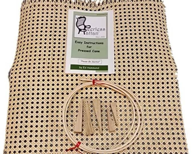 Cane Webbing Chair Seat Replacement Repair Kit Breuer 18" X 18" Pre ...