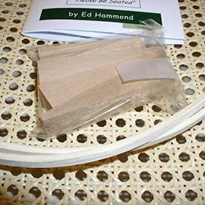 Cane Webbing Chair Seat Replacement Repair Kit Breuer 18" X 18" Pre ...