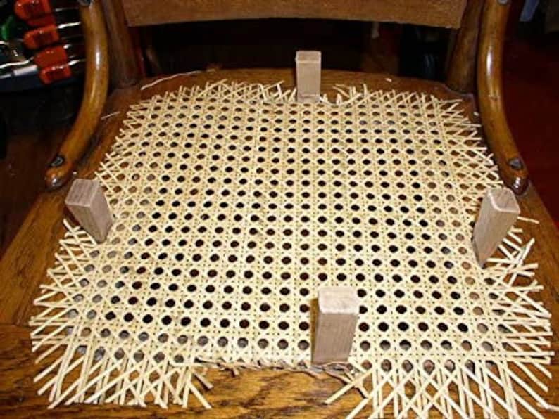 Cane Webbing Chair Seat Replacement Repair Kit Breuer 18" X 18" Pre ...