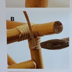 New 500' Hank of Binding Cane Binder 3 Sizes to Choose From, 4mm 5mm or ...