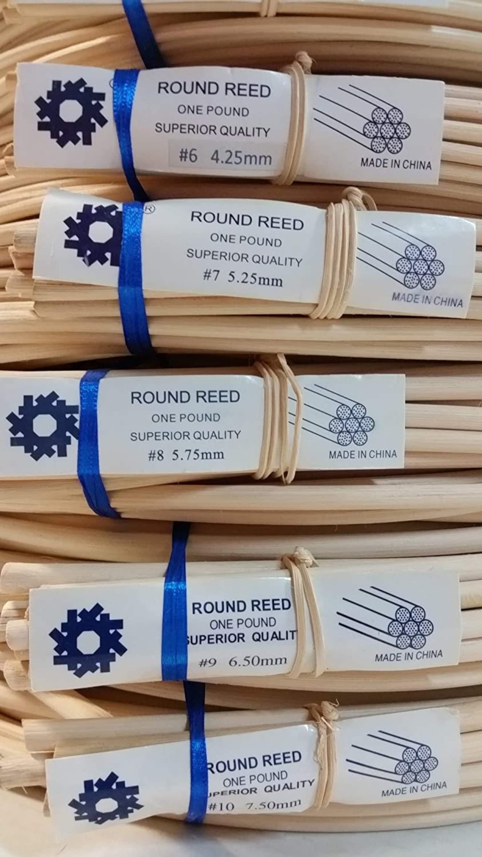 1 Pound Coil of Round Reed for Basket & Wicker Weaving - Etsy