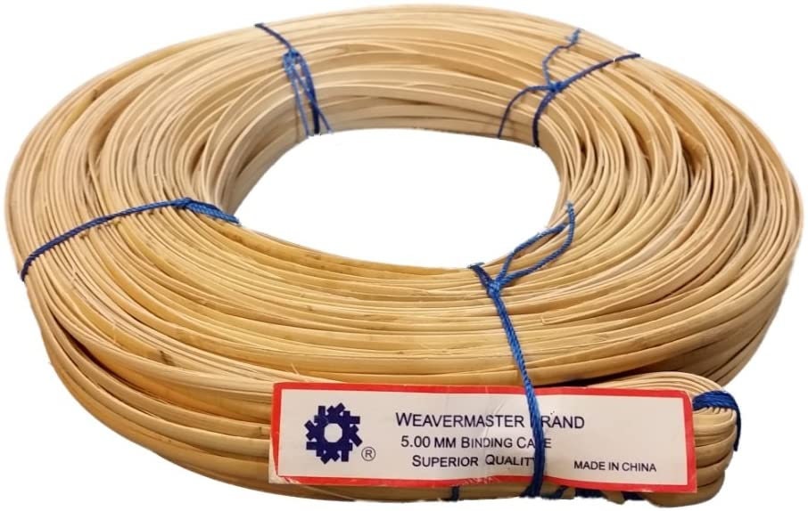 Binding Cane - 30 Feet of Finishing Strips, 4mm, 5mm, 6mm in Natural ...