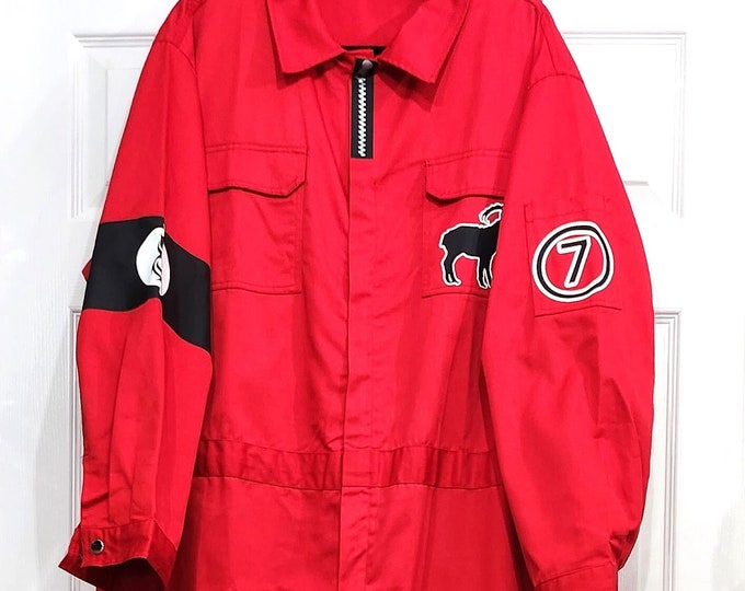 Slipknot Styled Jumpsuit Coverall Overall Uniform Cosplay Xlarge 7 Mick ...