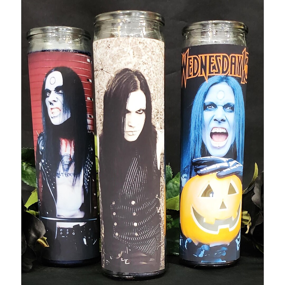 Wednesday 13 Prayer Candle Gothic Horror Candle - Etsy