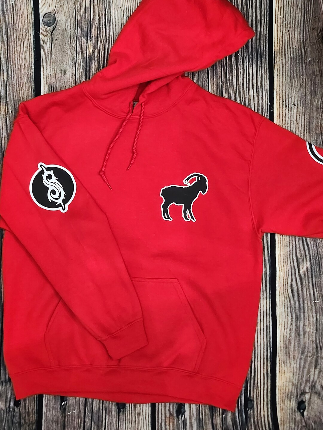 Slipknot Style Hoodie Iowa Goat Bar Code People Equal - Etsy