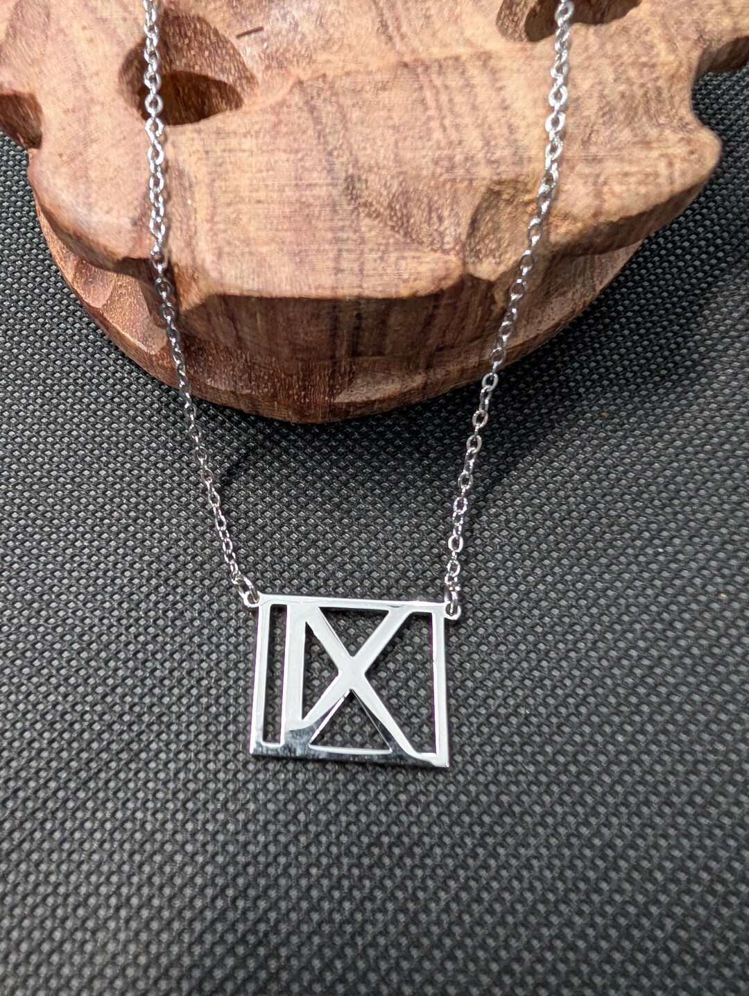 Ice Nine Kills Roman Numeral Nine Necklace Charm Stainless Steel ...