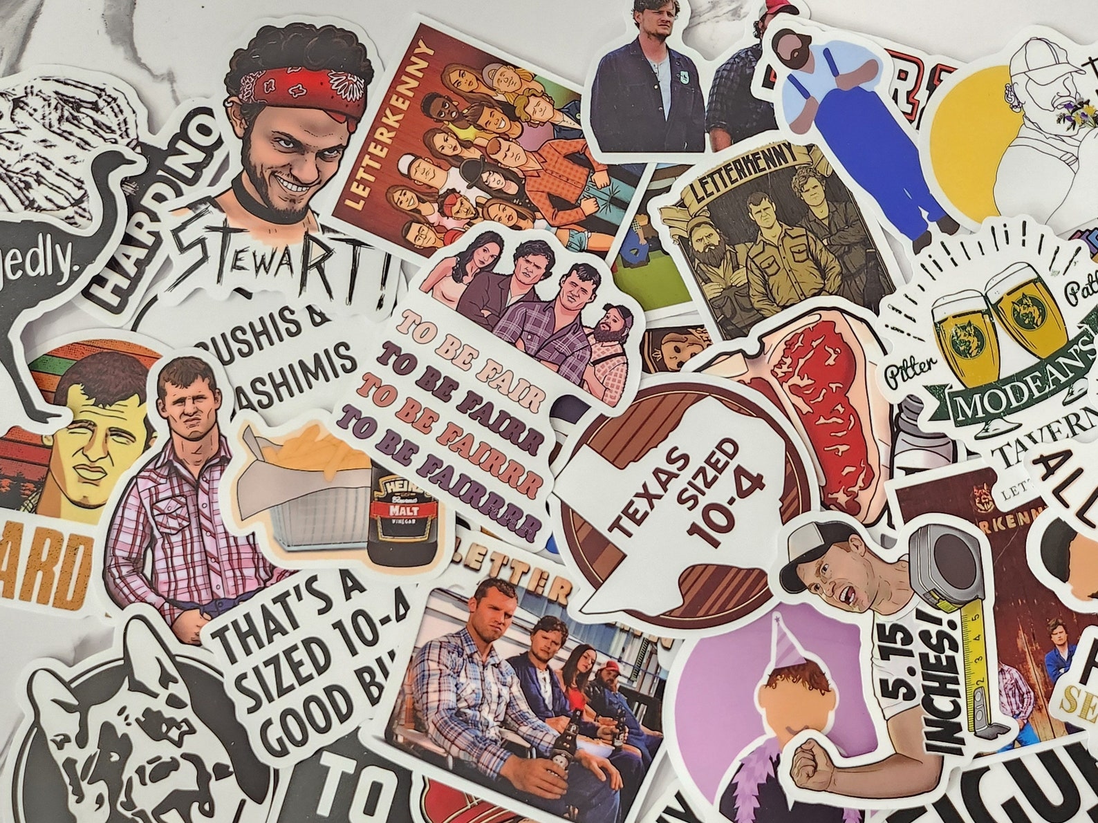 Letterkenny Inspired Stickers / Random Stickers / Surprise Stickers - Etsy