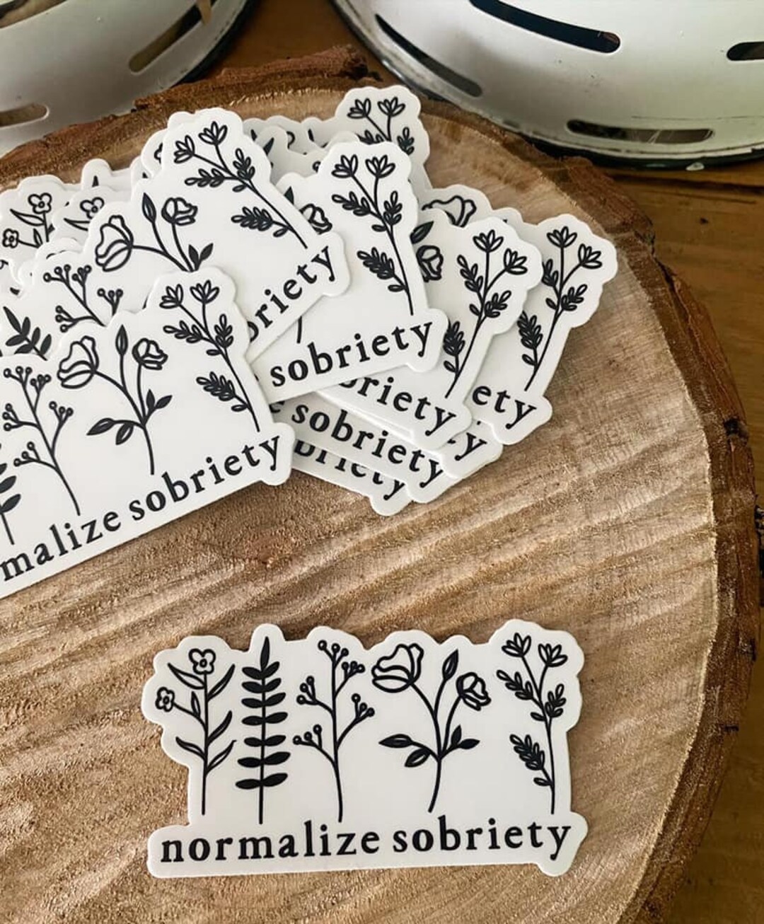 Normalize Sobriety Sticker - Etsy