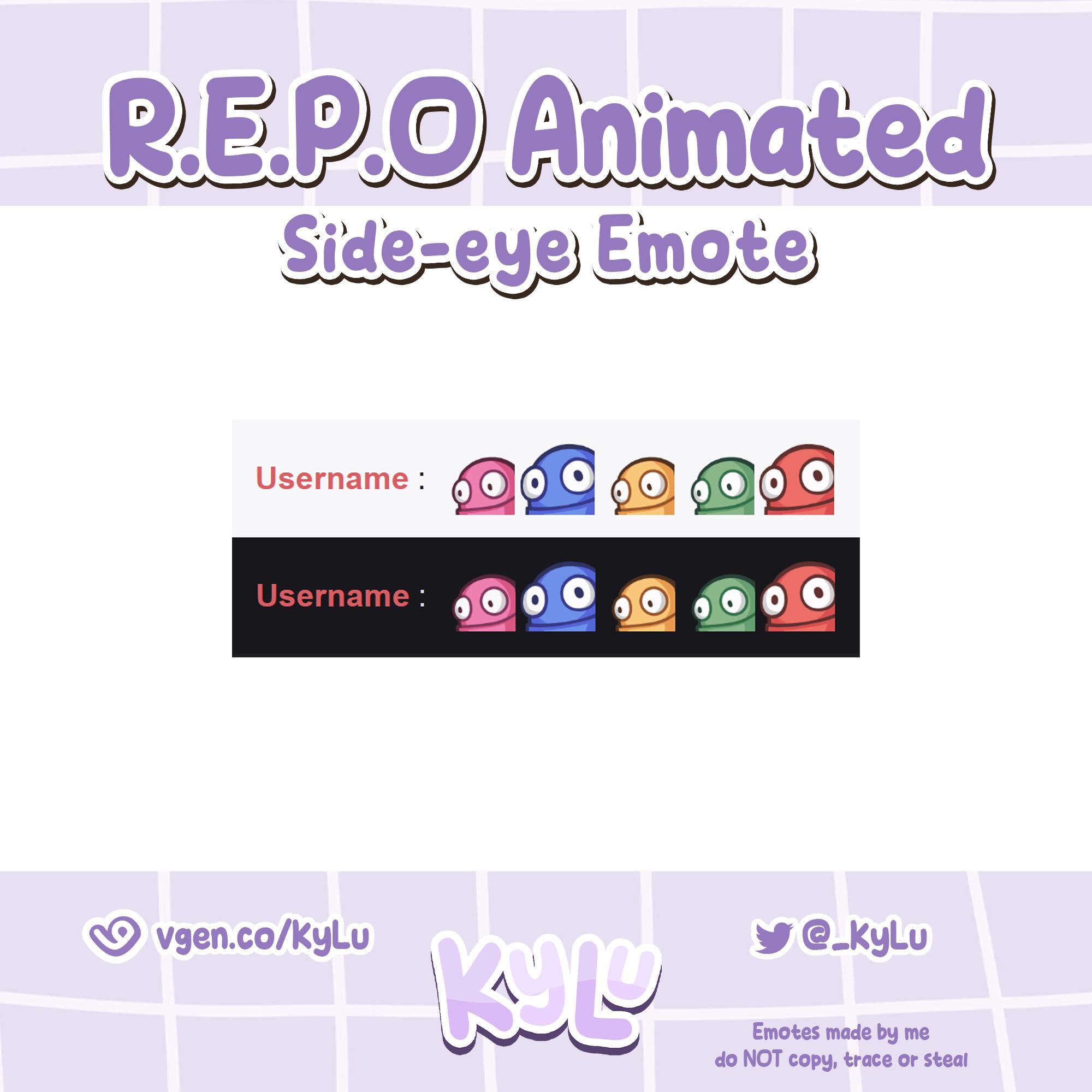 ANIMATED Repo Emote / Twitch Emotes / Discord Emotes / for Streamers ...