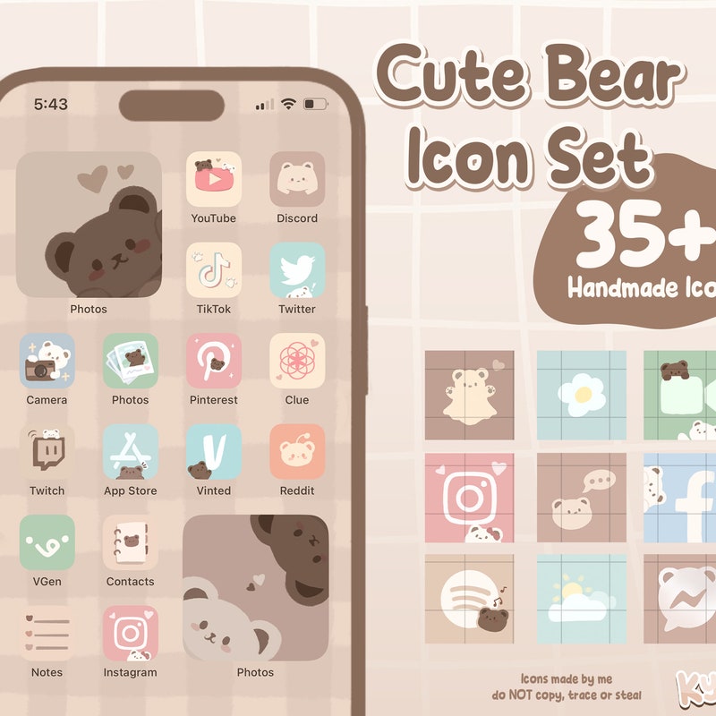 Cute App Icons - Etsy