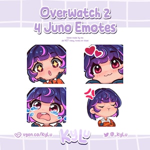 Juno Overwatch 2 Emote Set for Twitch / Discord for Streamers - Etsy