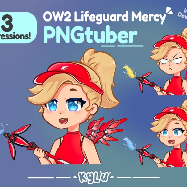 Overwatch Mercy Pngtuber - Etsy