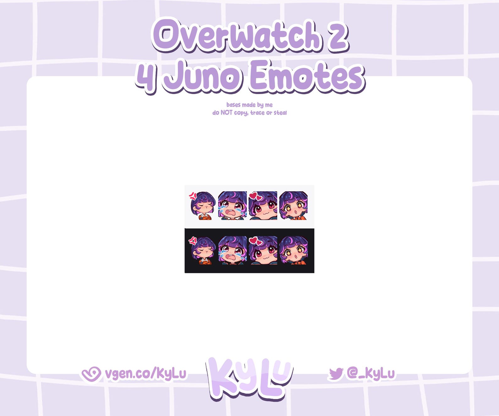 Juno Overwatch 2 Emote Set for Twitch / Discord for Streamers - Etsy
