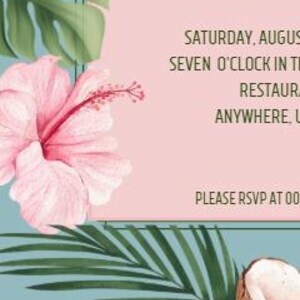 Fun Cocktail Party Invitation/birthday Dinner (digital Template) - Etsy