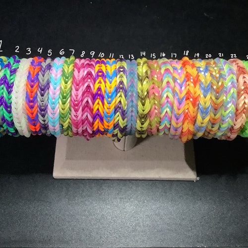 Custom Rubber Band Bracelets - Etsy