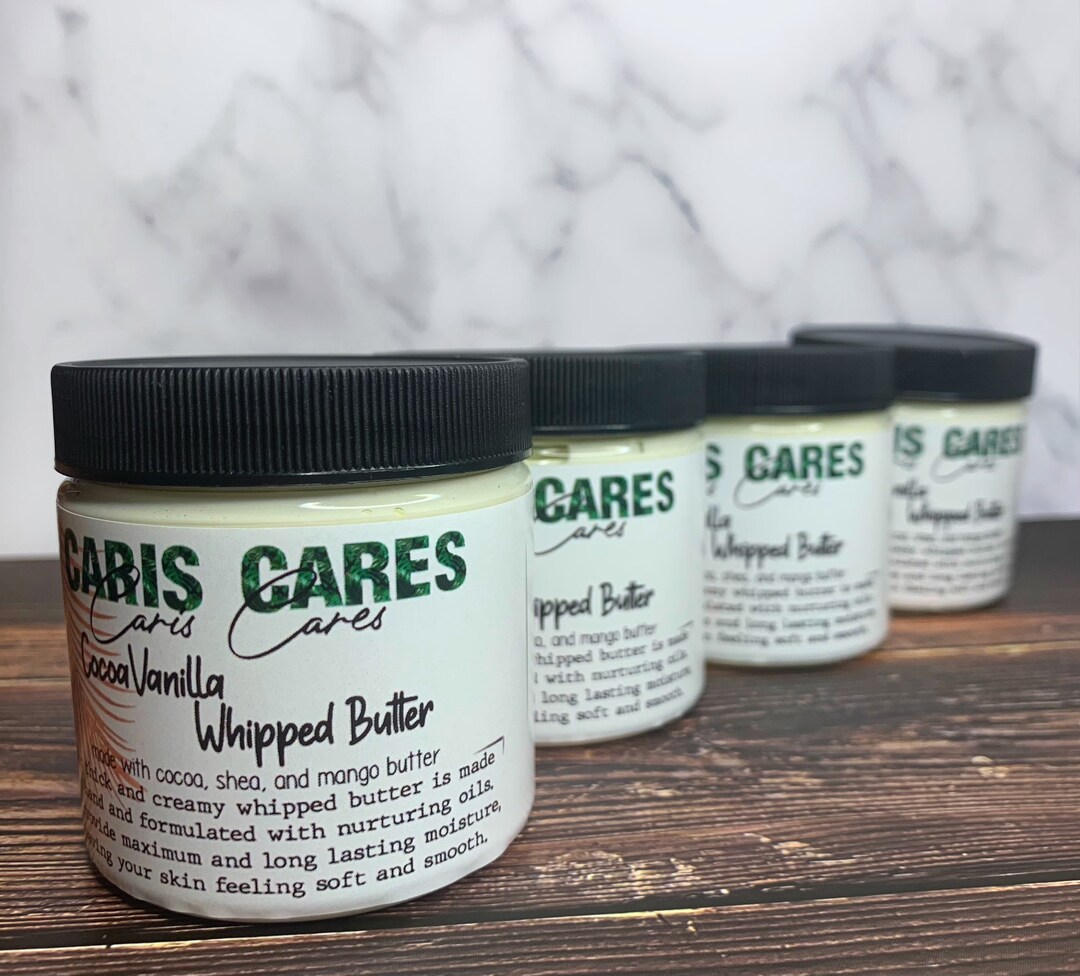 Cocoa Vanilla Whipped Butter | Natural Hair and Body Butter ...
