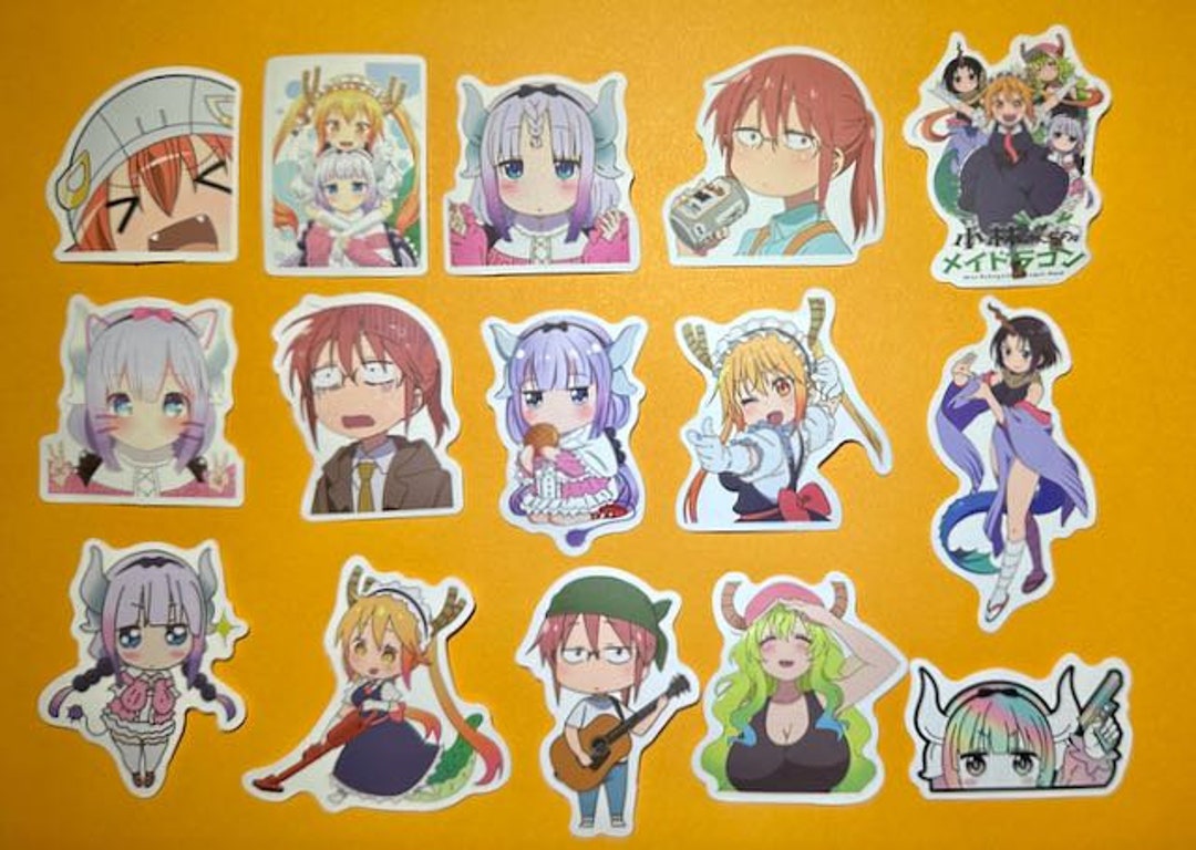 Miss Kobayashi's Dragon Maid Sticker Pack - Etsy