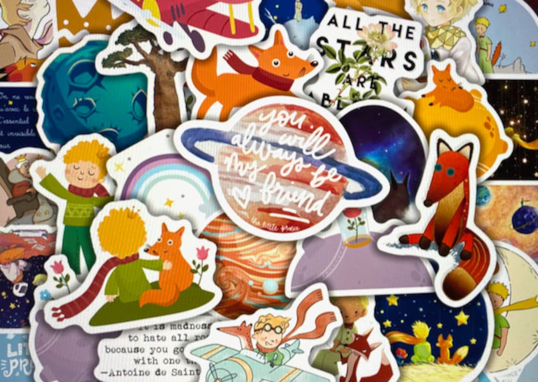 The Little Prince Sticker Pack - Etsy