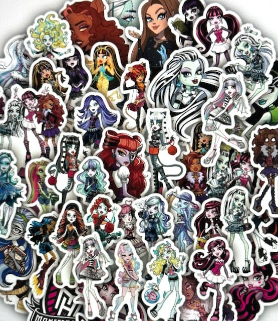 Monster High Sticker Pack - Etsy UK