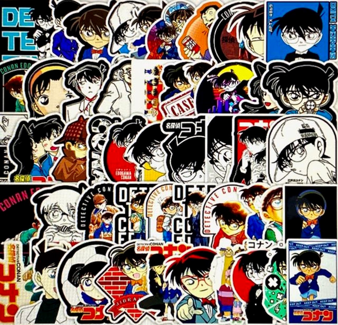 Detective Conan Sticker Pack 25 Pcs - Etsy