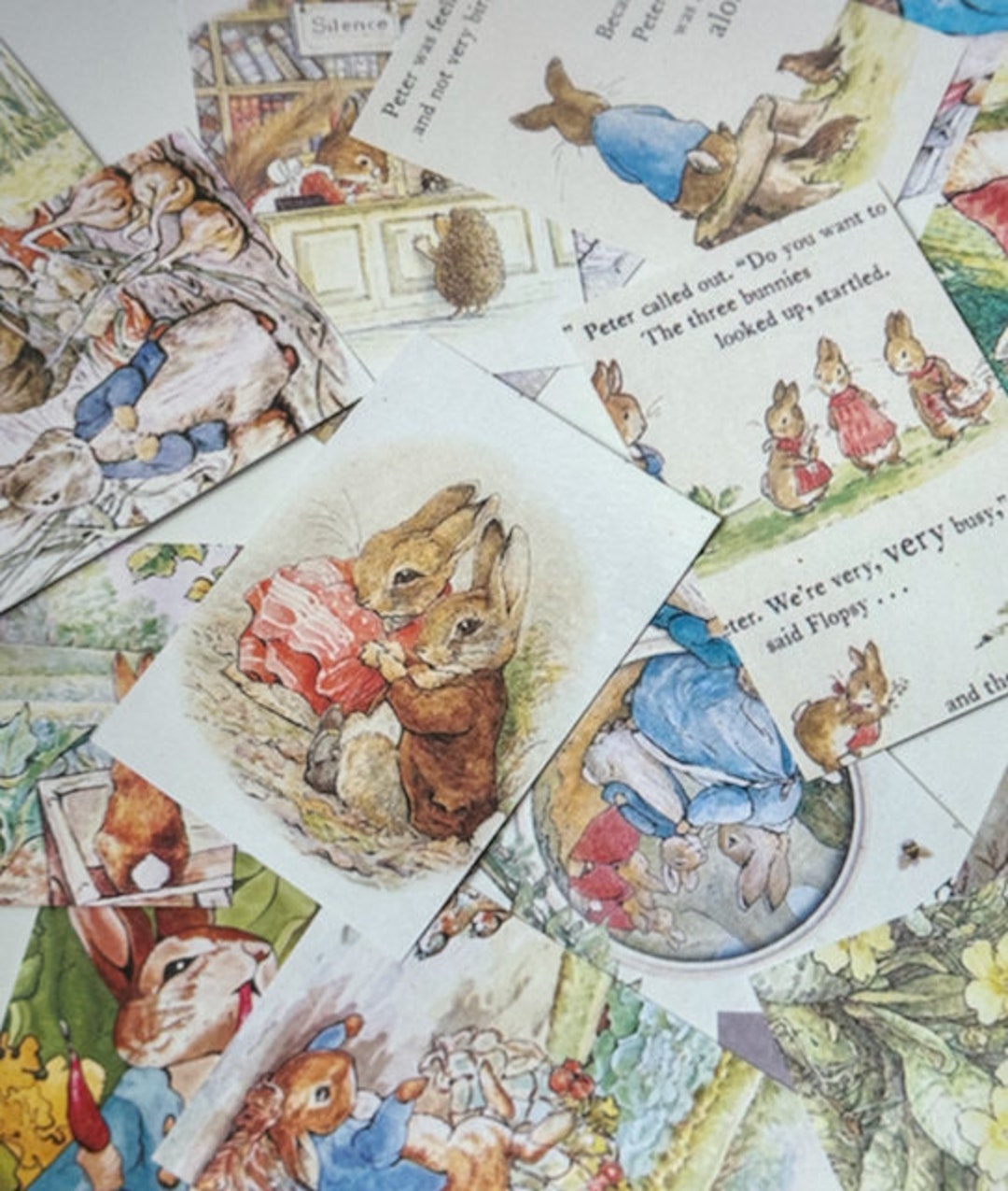 Peter Rabbit Craft Paper Set 100 Sheets - Etsy UK