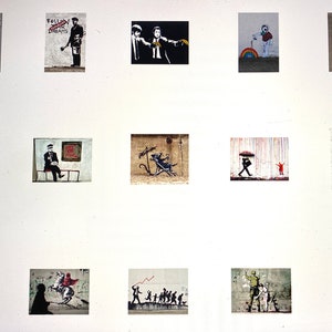 Banksy Stickers Sticker Pack 25 or 50 - Etsy UK