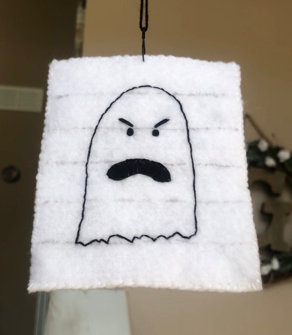 Floating Shopping List Ghost Spongebob Halloween Decor - Etsy