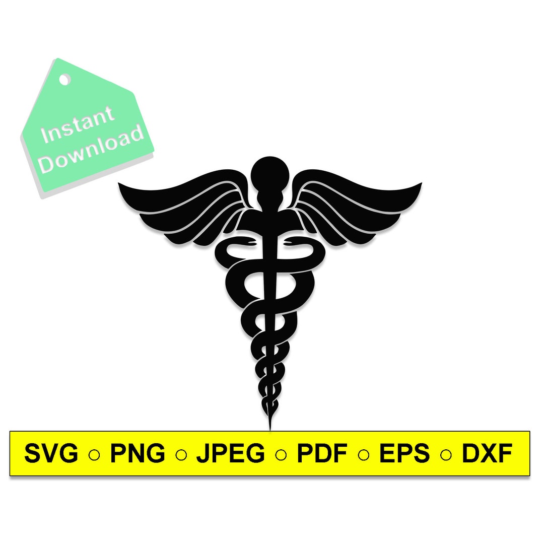 Medical Symbol Svg,caduceus Symbol Svg, RN Symbol,svg,md Svg, Star of ...
