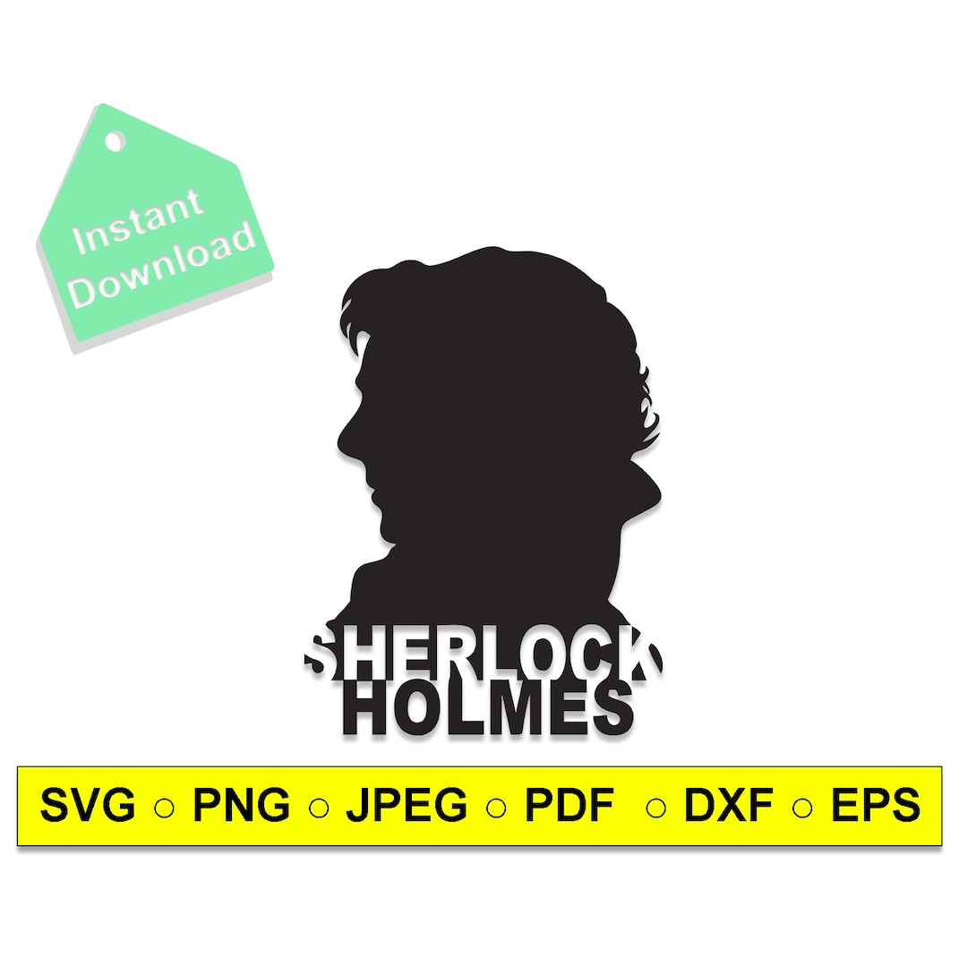 Sherlock Holmes Svg,sherlock,sherlock Holmes,benedict Cumberbatch ...
