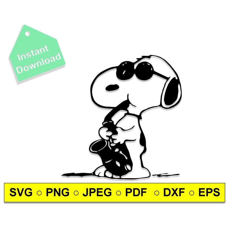Snoopy Svg - Etsy