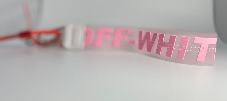 OFF-WHITE Keychain | Etsy