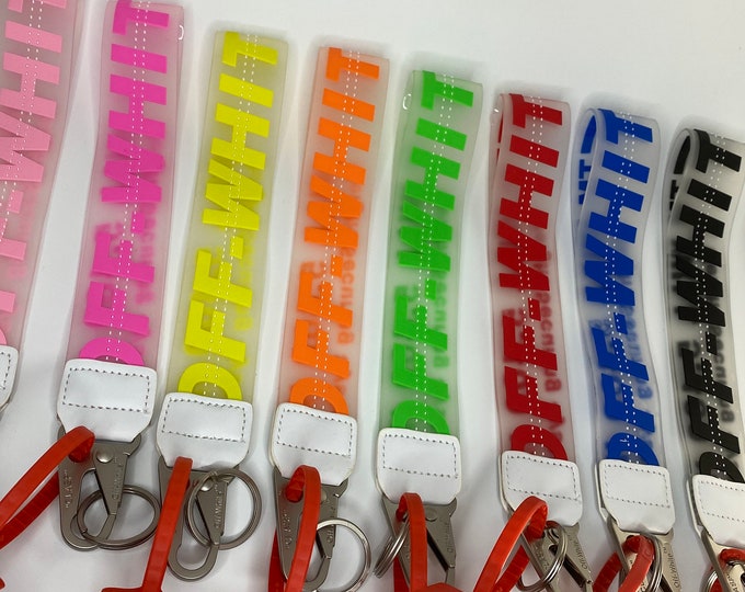 OFF-WHITE Keychain - Etsy