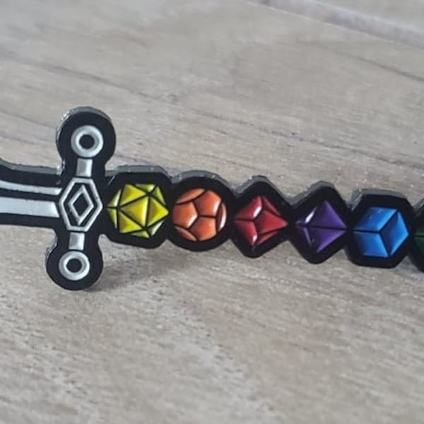 Dungeons and Dragons Pin - Etsy